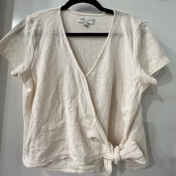 Madewell | Tops | Side Knot Blouse | Poshmark